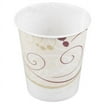 Waxed Paper Water Cups, 5oz, 100/Pack, Cold Drink, Multi-Colored Design ...