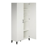 Systembuild Evolution Multi Tall Storage Cabinet, White - Walmart.com