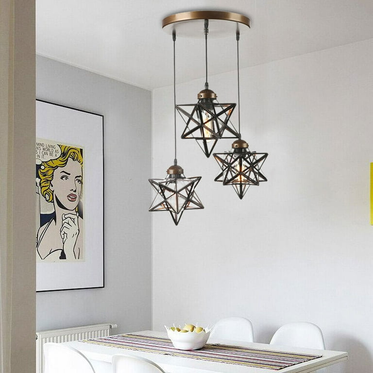 Star Pendant Light Fixture