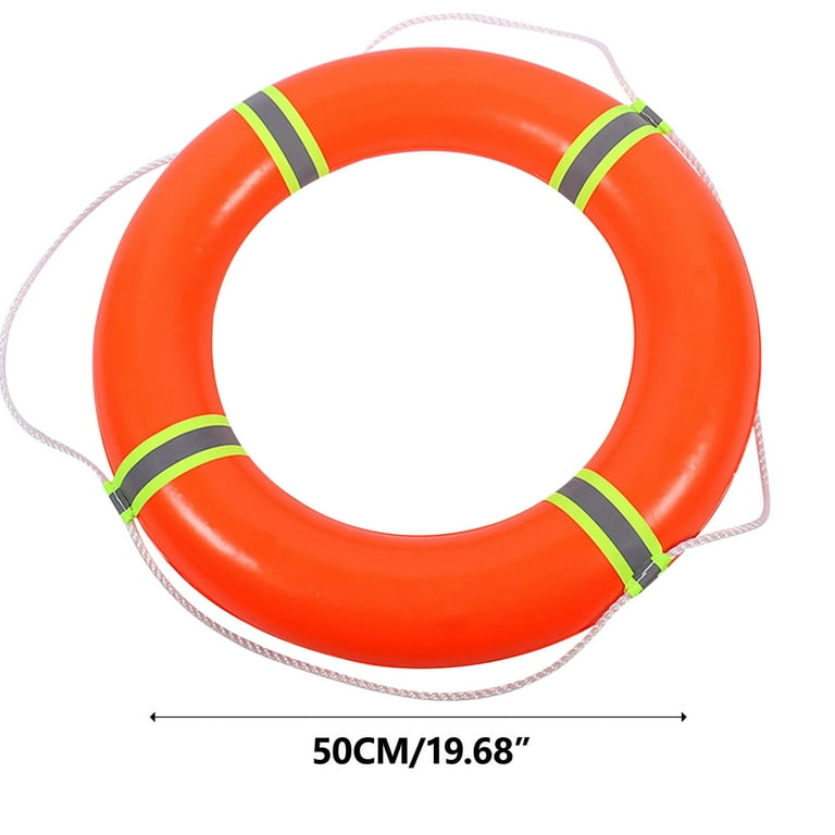 20 Inch Foam Life Ring With Rope 20-Inch Lifebuoy Set With 98FT ...