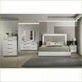 Chests & Wardrobes, Modern White Lacquer Chest with 5 Smooth-Glide ...