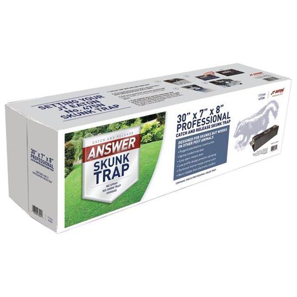 J.T. Eaton Spring Loaded Catch & Release Humane Skunk Trap - Walmart.com