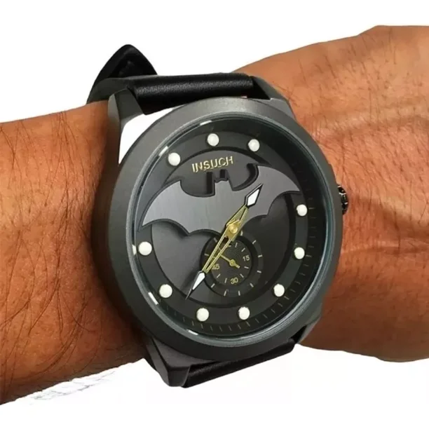 Reloj De Batman Luminiscente Para Caballero Hombre Casual | Walmart en ...