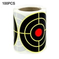 Splatter Target Stickers, 3 Inch Bright Color Paper Targets, 100/200 ...