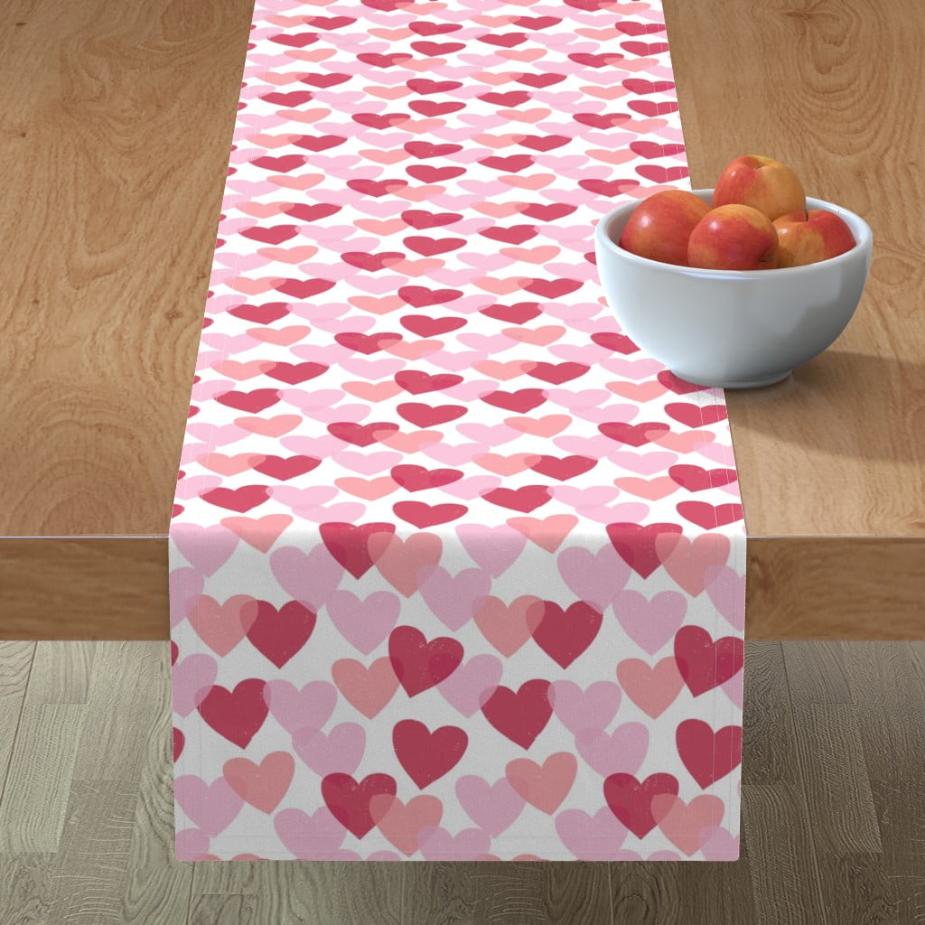 Linens Valentine Table Runner Kitchen & Dining etna.com.pe