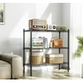 "Ktaxon 3-Shelf Steel Shelving Rack, Adjustable Storage Organizer ...