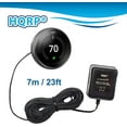 HQRP 24V AC Adapter Transformer for Ecobee, Nest, Honeywell, Emerson ...