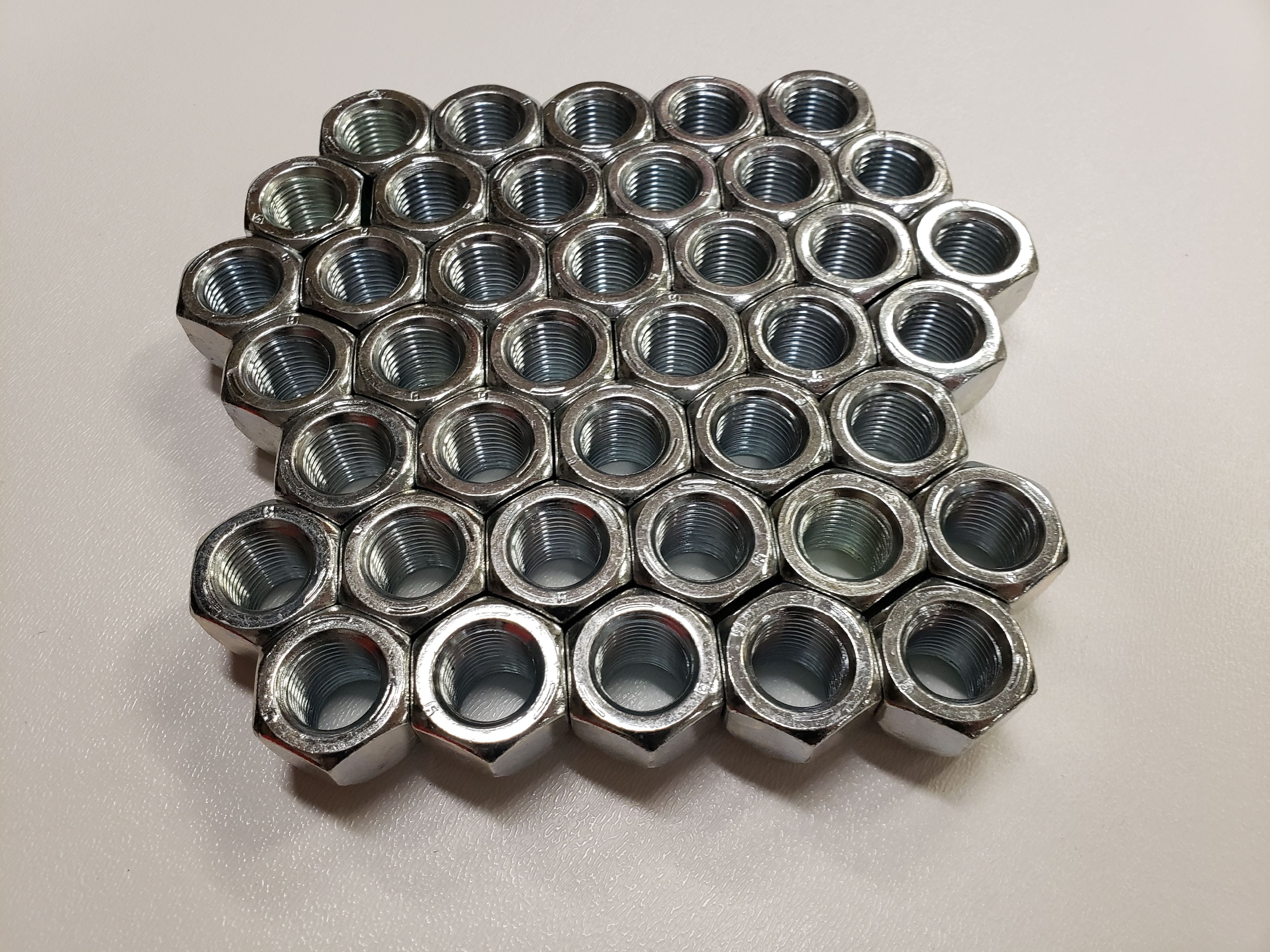 Forty 40 Pack Open Zinc Steel 1 2 20 Lug Nuts For Trailer Wheel Rim forty-40-pack-open-zinc-steel-1-2-20-lug-nuts-for-trailer-wheel-rim