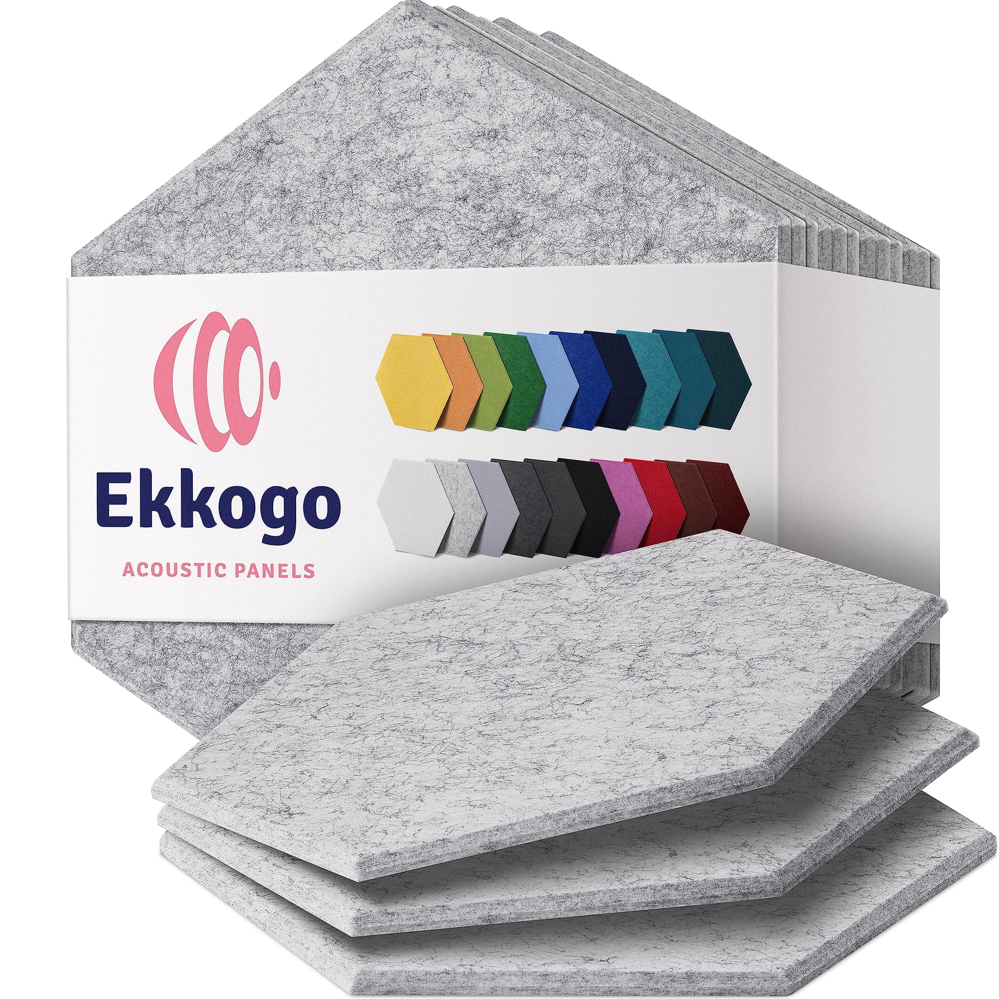 Click here for Ekkogo Acoustic Panels 12-Pack Soundproof Wall Pan... prices