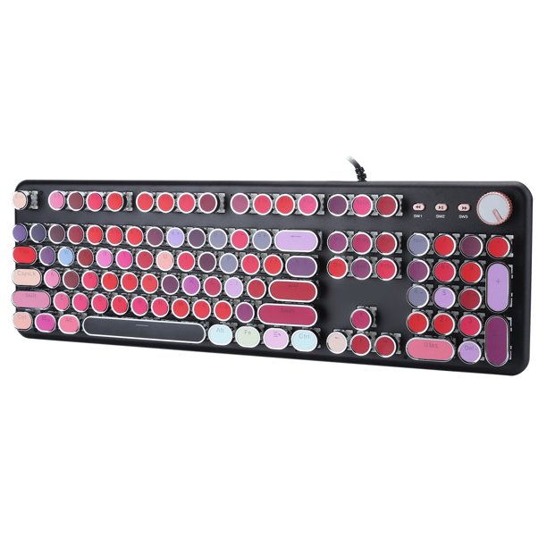 Keyboard,Lipstick Mechanical Keyboard Wired Mechanical Gaming Keyboard ...