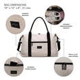 Jadyn Lola Travel Bag, Weekender/Overnight Duffel, Gym Tote Bag for ...