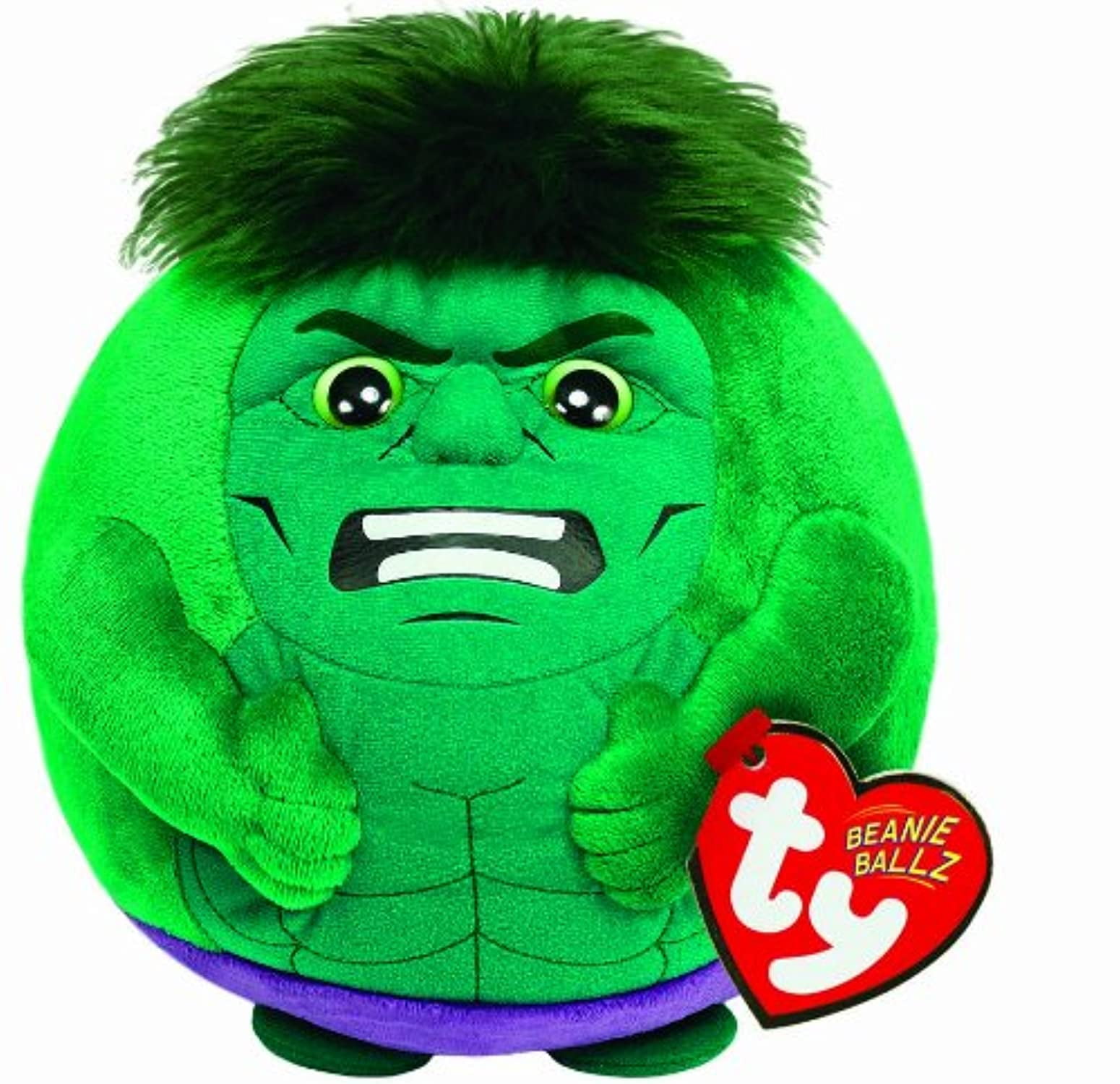 Ty Beanie Ballz Hulk Regular Plush - Walmart.com