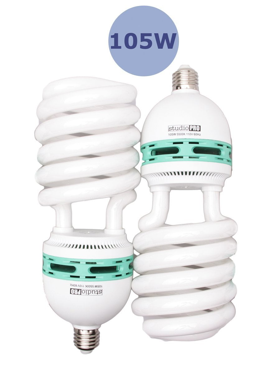 2x 105 Watt Daylight Fluorescent Light Bulb - Walmart.com