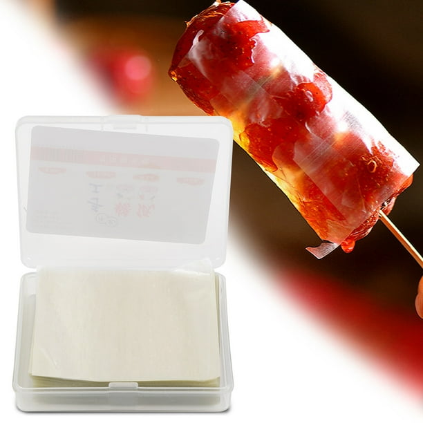 Tifanya Edible Rice Wafer Paper - 500Pcs Nougat Paper Edible Rice Wafer ...