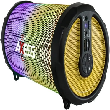 Axess Products Portable Bluetooth Speaker, Blue, SPBL1044-BL - Walmart.com