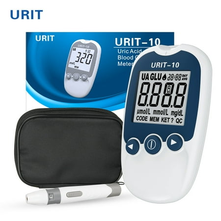 JOYWE 2in1 Medical Uric Acid Blood Glucose Meter For Diabetes Gout ...