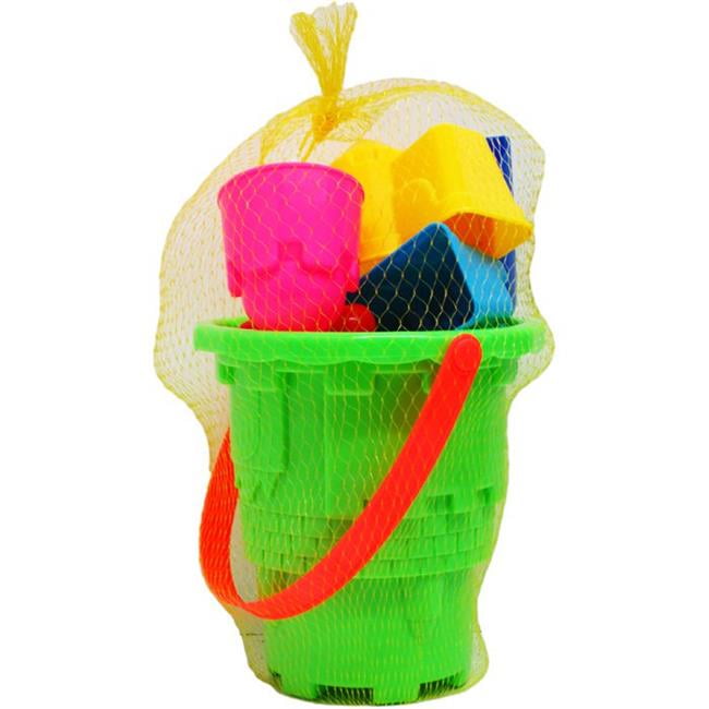 DDI 2322416 7 in. Assorted Color Beach Toy Bucket Set - Case of 24 ...