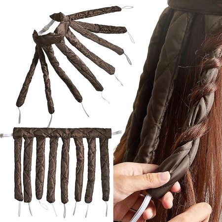 Heatless Hair Curlers, No Heat Spiral Curls Headband, Hair Rollers For ...