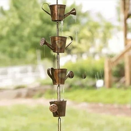 Metal Rain Chain, Decorative Metal Rain Chain Butterfly Shape, Metal ...