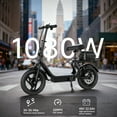 High-Performance Electric Scooter for Adults with Seat, 22MPH Top Speed ...
