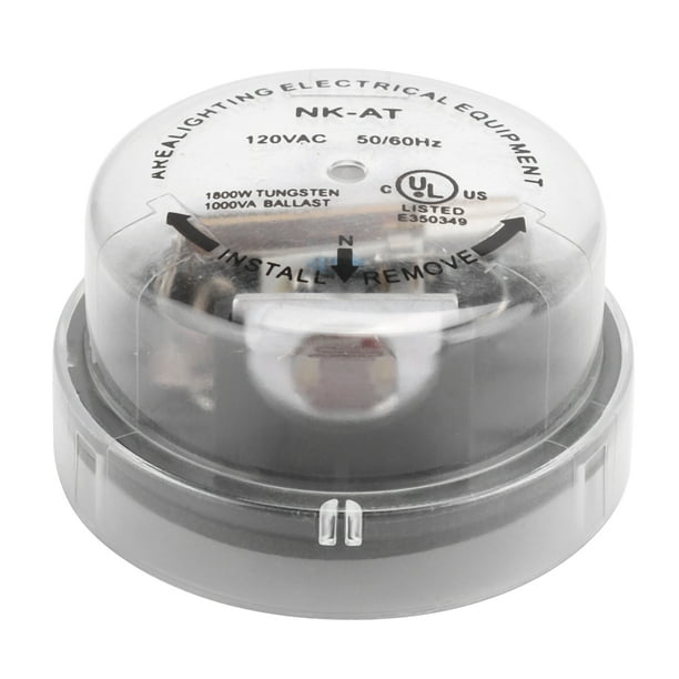 Rain Proof Photoelectric Switch,120VAC 50/60Hz Delay Type Light ...