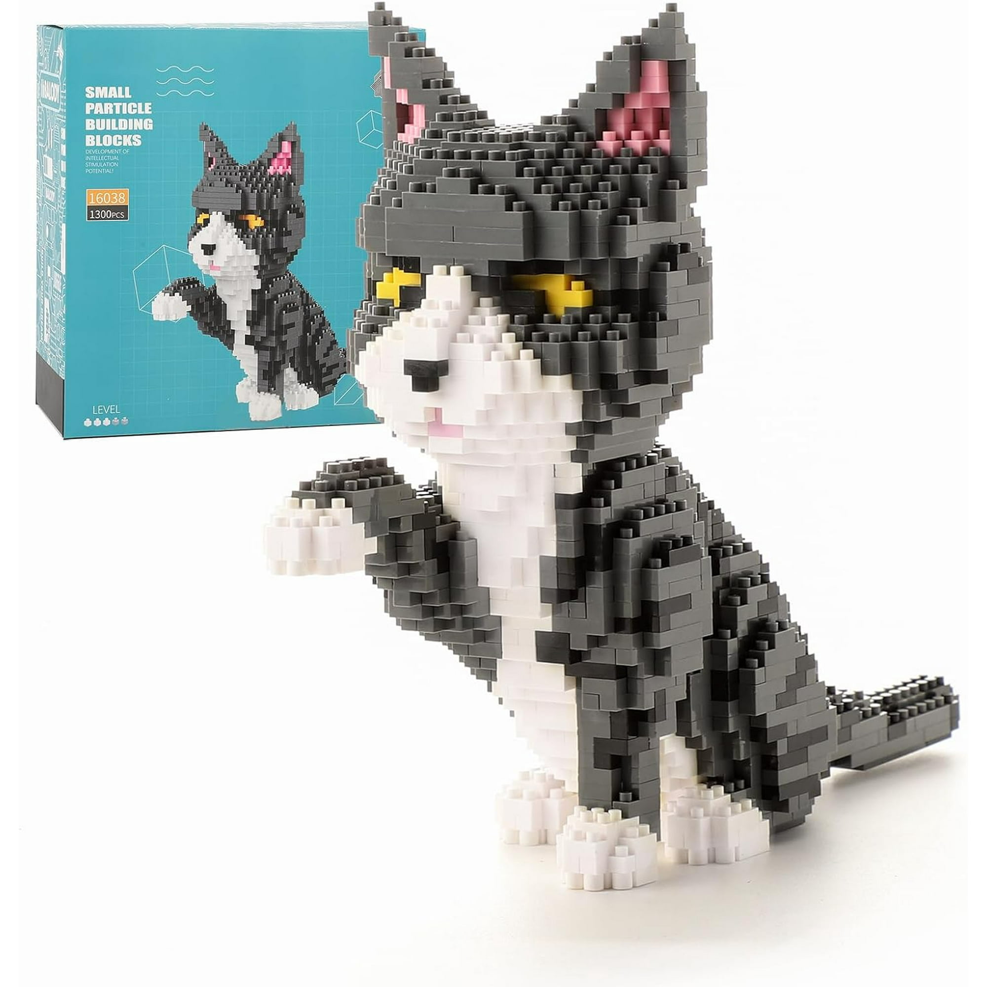 Click here for Unbranded Cat Mini Building Blocks Cute Animals Se... prices