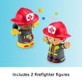 Fisher-Price Little People Fire Truck Musical Toddler Toy with Lights ...