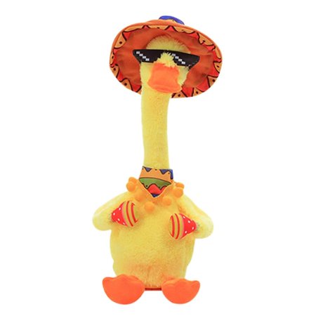 Dancing Ducky Electron Plush Toys Duckcansing Soft Plushie Doll Singing ...