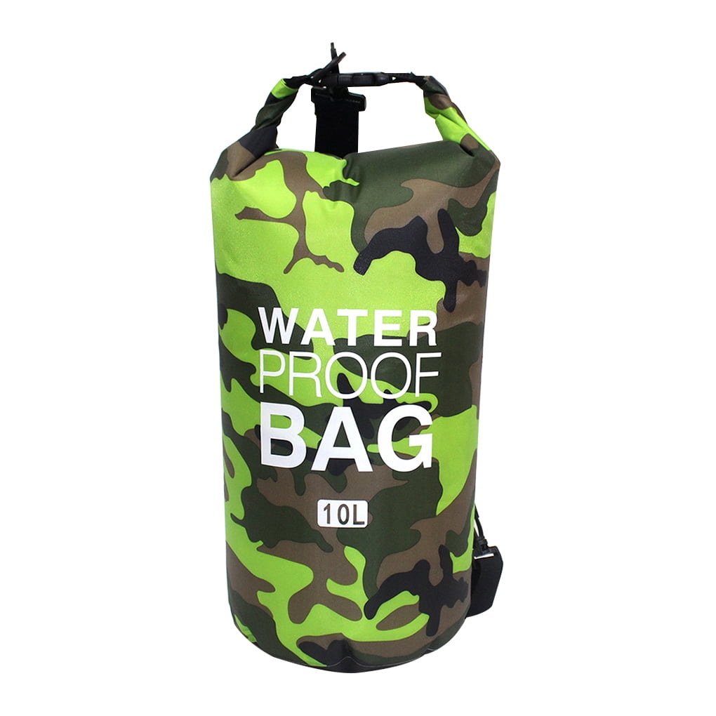 PVC Waterproof Dry Bag 5L 10L 15L 30L Camo Outdoor Diving Foldable Man ...