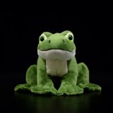 Mini Realistic Frog Stuffed Animal Plushies Lifelike Animal Plush Toys ...
