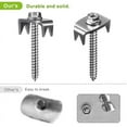 Fence Staples,Fence Nails for Softwood, Reusable Wire Staples Screws ...
