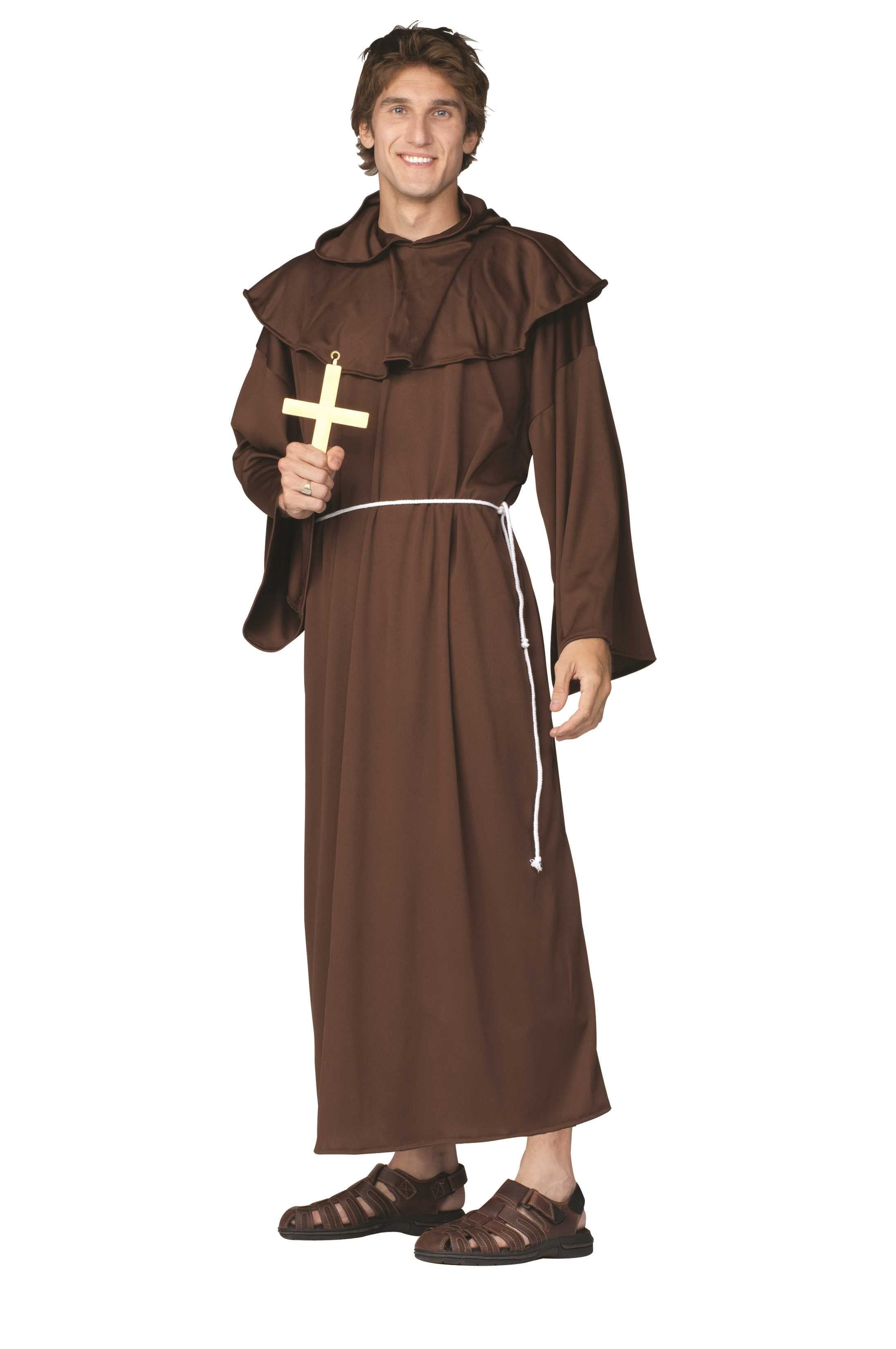 Adult Deluxe Monk Costume by RG Costumes 80043 - Walmart.com