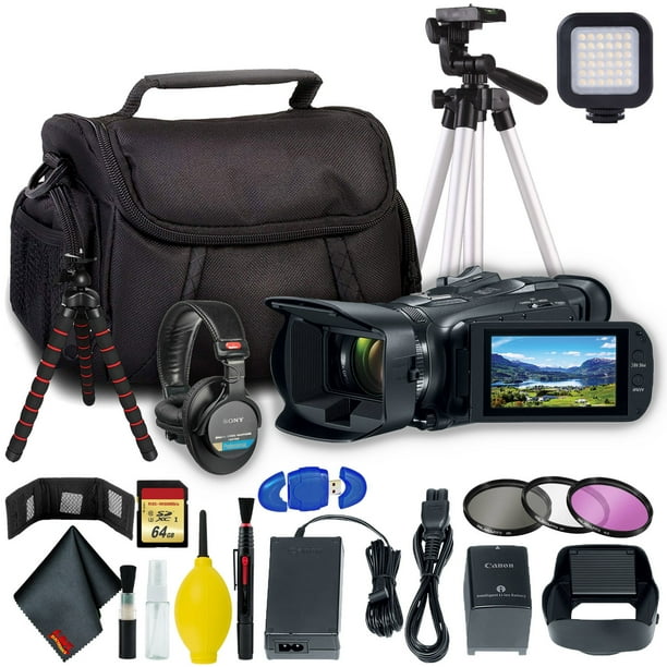 Canon Vixia HF G50 UHD 4K Camcorder - Premium Bundle Canon 3667C002 ...