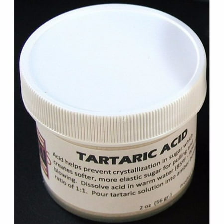 Tartaric Acid 2 oz. (56 gr.) by Confection - Walmart.com