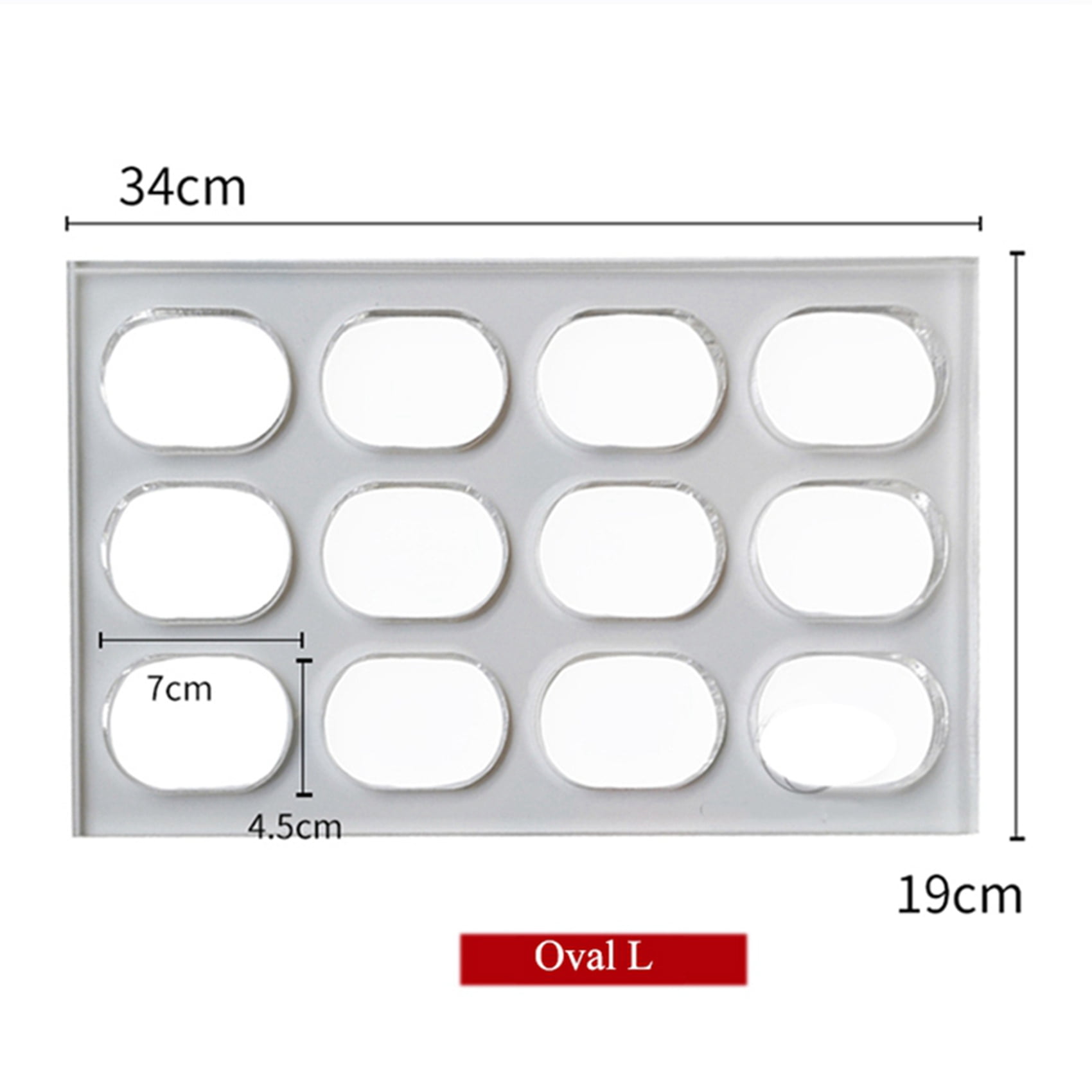 Click here for Unbranded 2x Dacquoise Cake Mold Acrylic Cookie Mo... prices