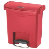 Rubbermaid Commercial Slim Jim Resin Step-On Container Front Step Style ...