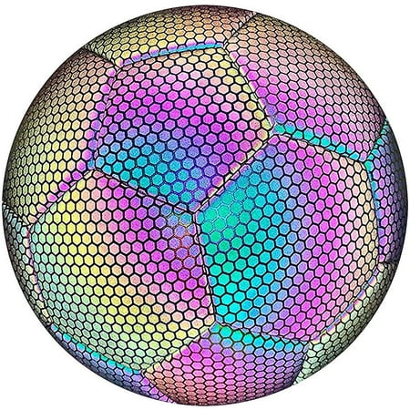 Reflective Holographic Football, Reflective Soccer Ball Glossy Football ...