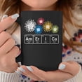 America Periodic Table Chemistry Science Teacher 4Th Of July Coffee ...