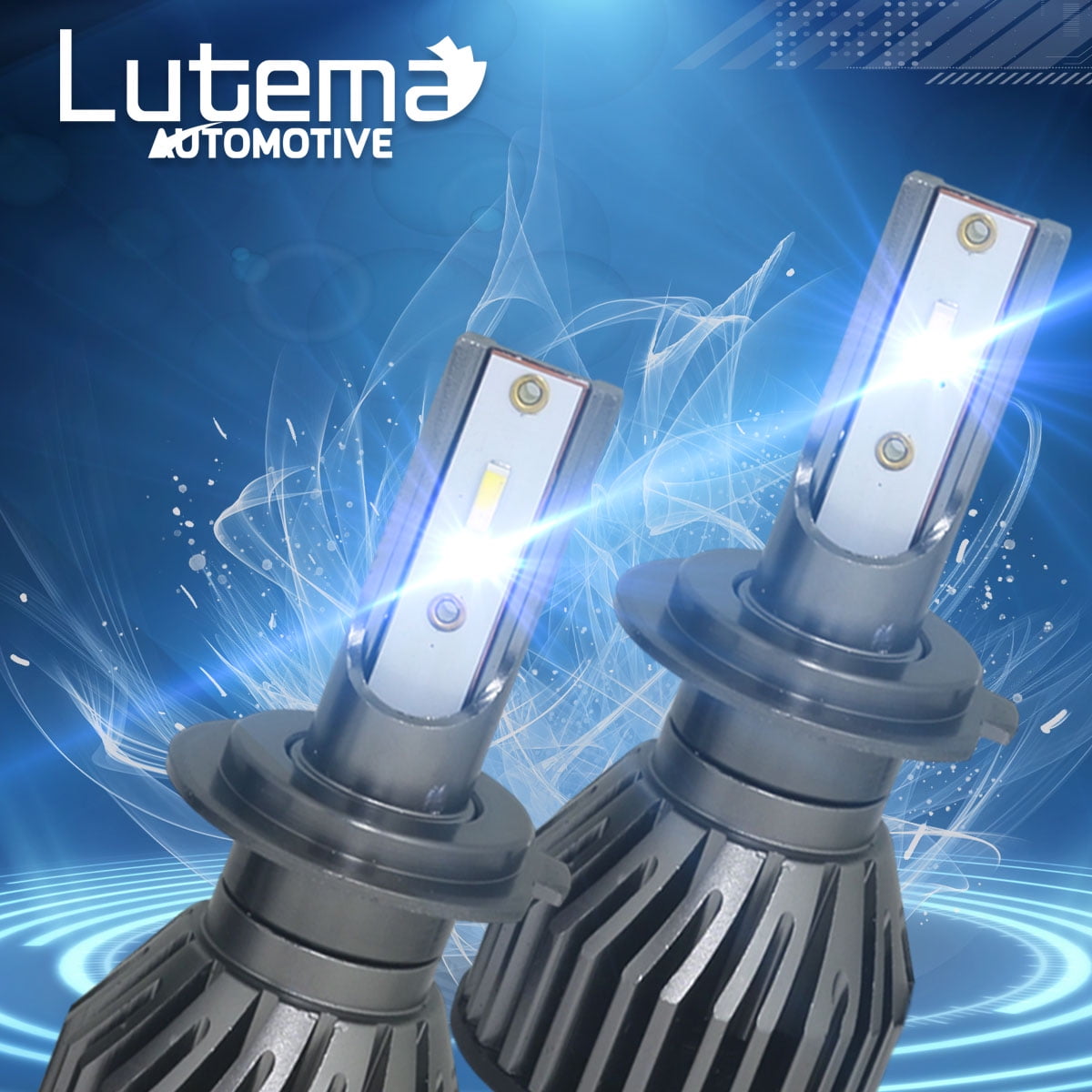 Automotive LED Headlight H7 Conversion Kit for Car 1600lm and 6500K ...