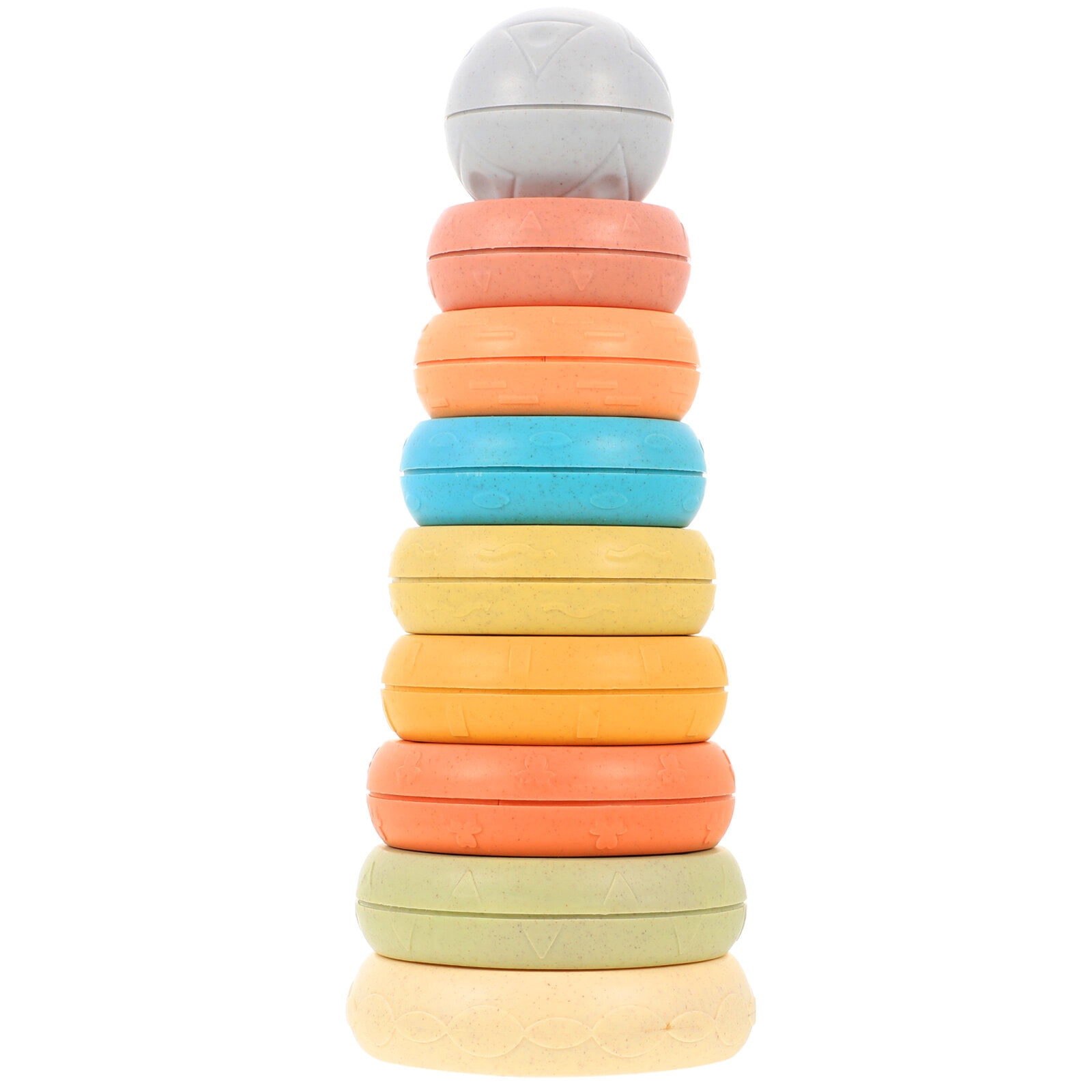 Click here for Etereauty 1 Set Of Colored Stackable Ring Toys Bab... prices