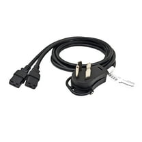 Parkworld 67713 NEMA 14-50P to (2) C19 Splitter Adapter Power Cord ...