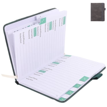 Medium Size Personal Phone and Address Book with Alphabetical Entries ...