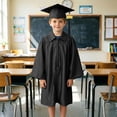 Byoo Toddler Boy Graduation Gown and Cap Set with 2026 Tassel for ...