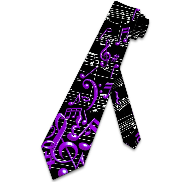Purple And Black Music Notes