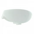 Dell Wall Mount Bathroom Sink 16 18 White Wash Basin With Overflow Renovators Supply