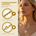 18K Gold Plated Zodiac Necklace For Women Men Retro Coin Zodiac Sign 18k-gold-plated-zodiac-necklace-for-women-men-retro-coin-zodiac-sign