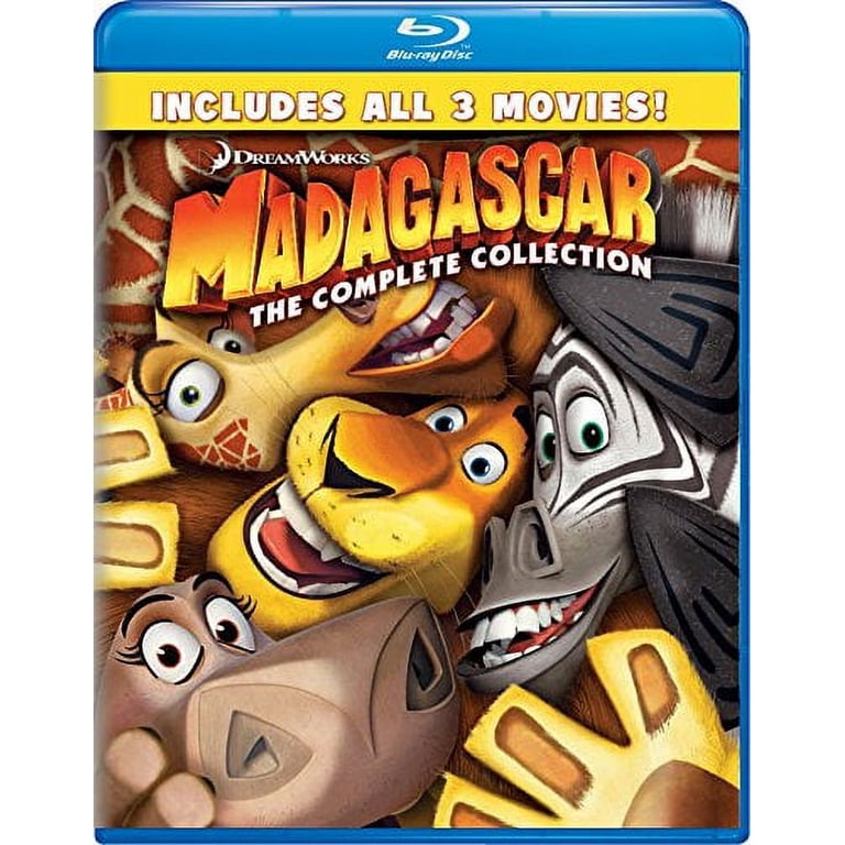 Copertina Blu Ray Madagascar