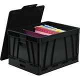 Storex Collapsible Storage Crate - Walmart.com