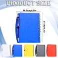 A5 PP Loose-Leaf Notebook With Pen College Ruled Journal Office ...