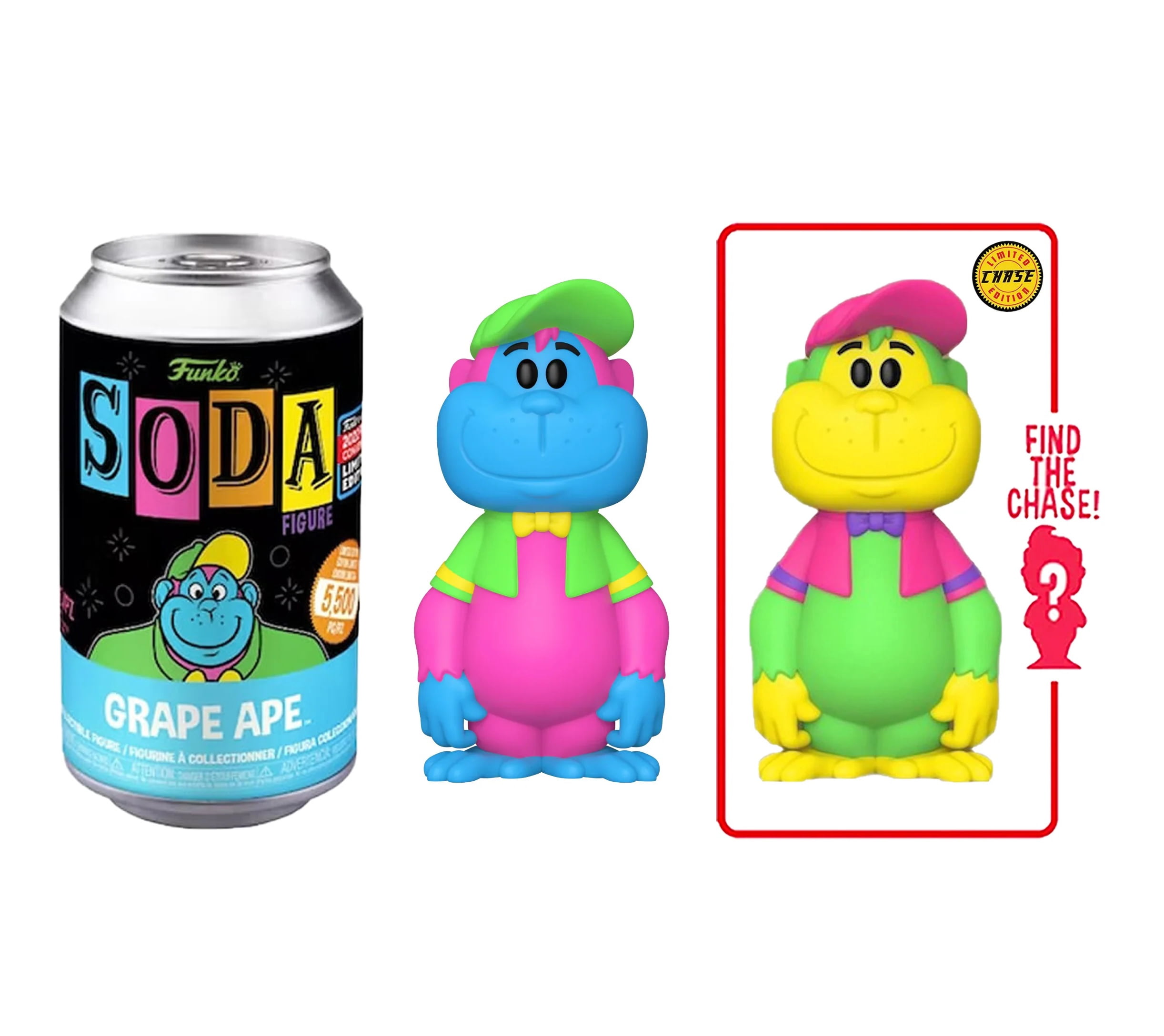 Figura de Colección Funko Soda Hanna Barbera Grape Ape Exclusivo Black ...